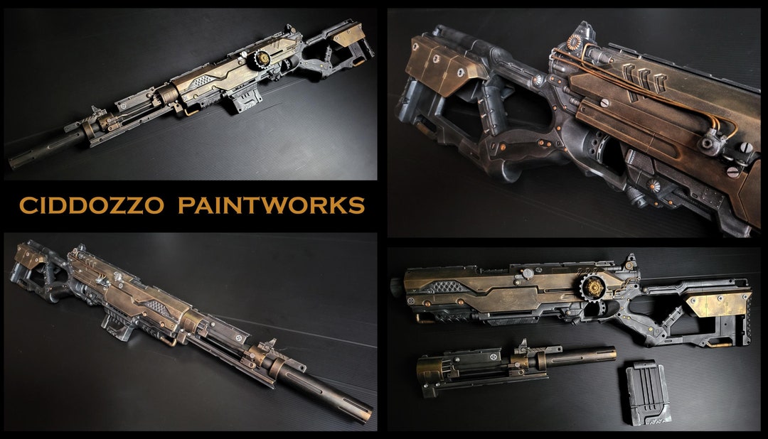 Nerf Longstrike Steampunk Cosplay Victorian Custom Paint Prop - Etsy