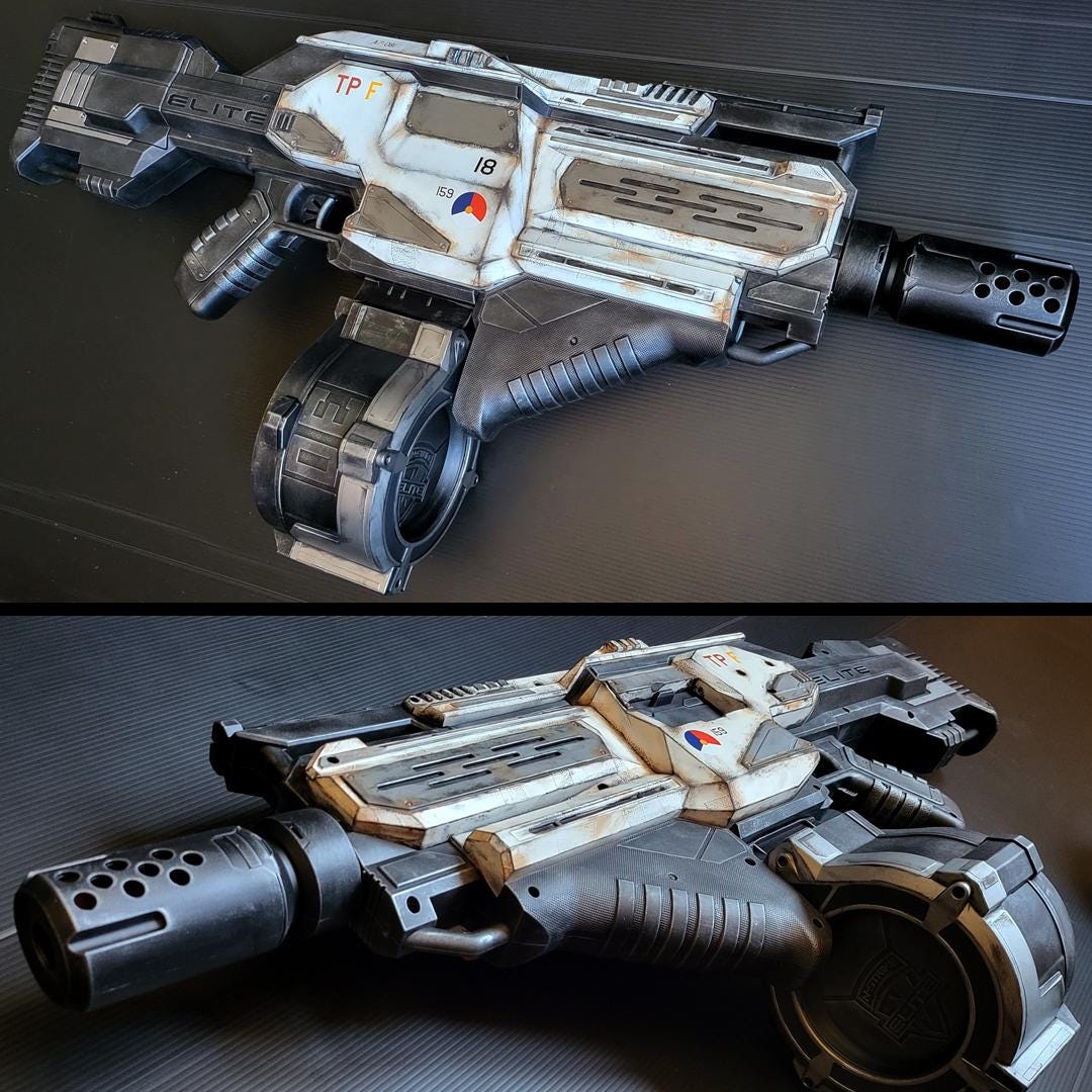 Nerf Infinus Cosplay Sci-fi Custom Paint Prop - Etsy