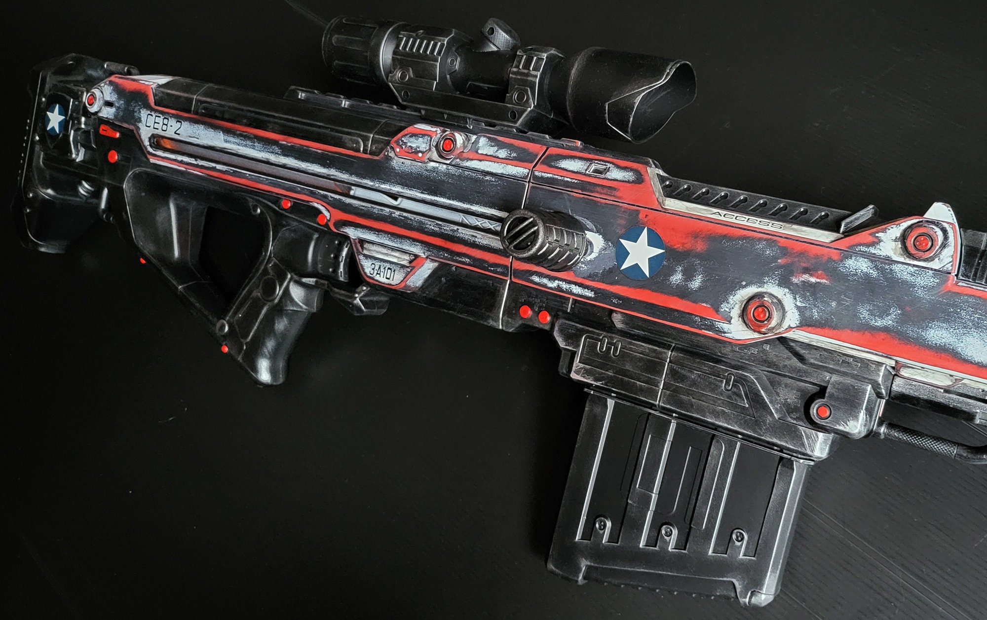Nerf Mega Centurion the Icebreaker Custom Paint - Etsy