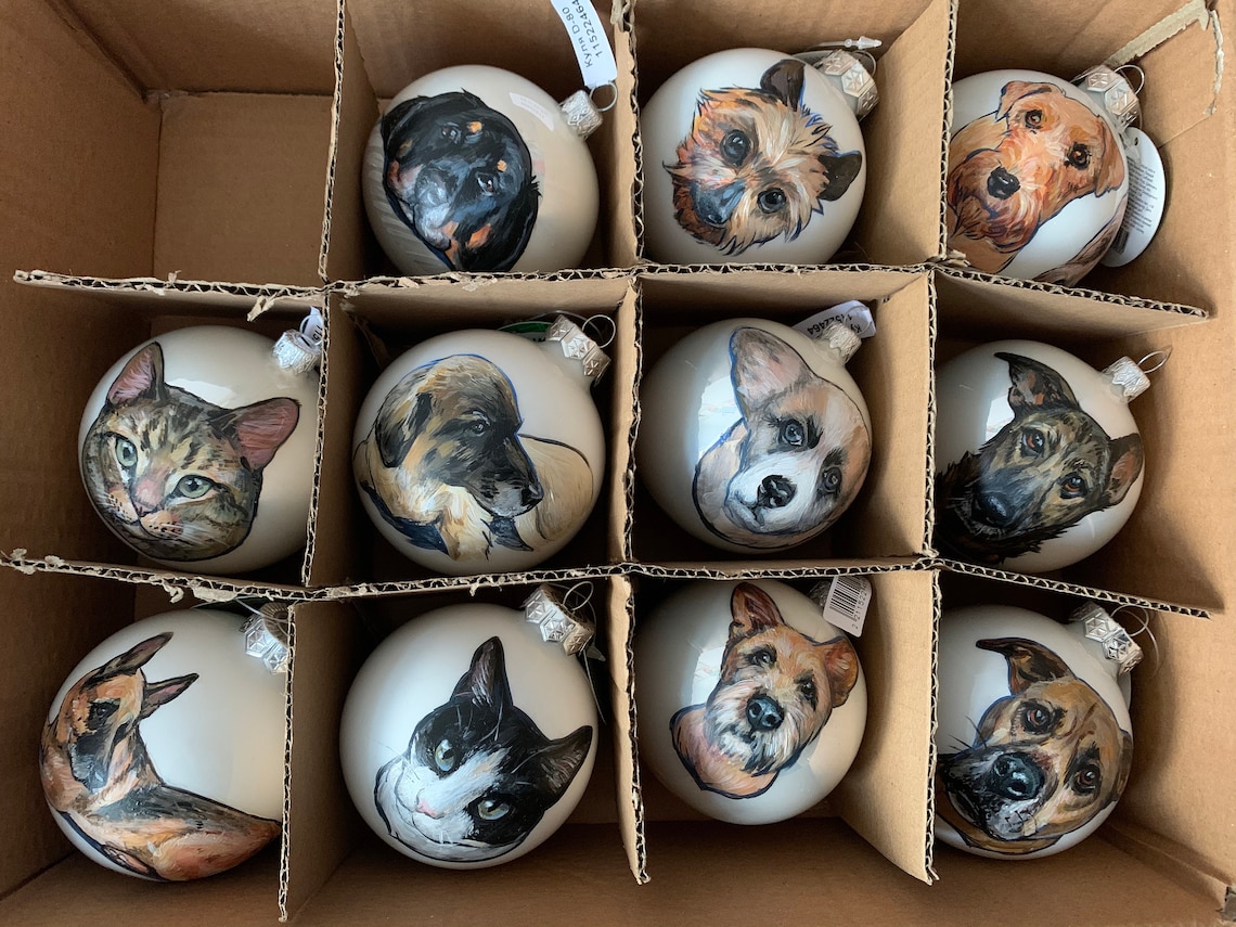 Personalized Pet Ornament Custom Pet Ornament Memorial Pet - Etsy