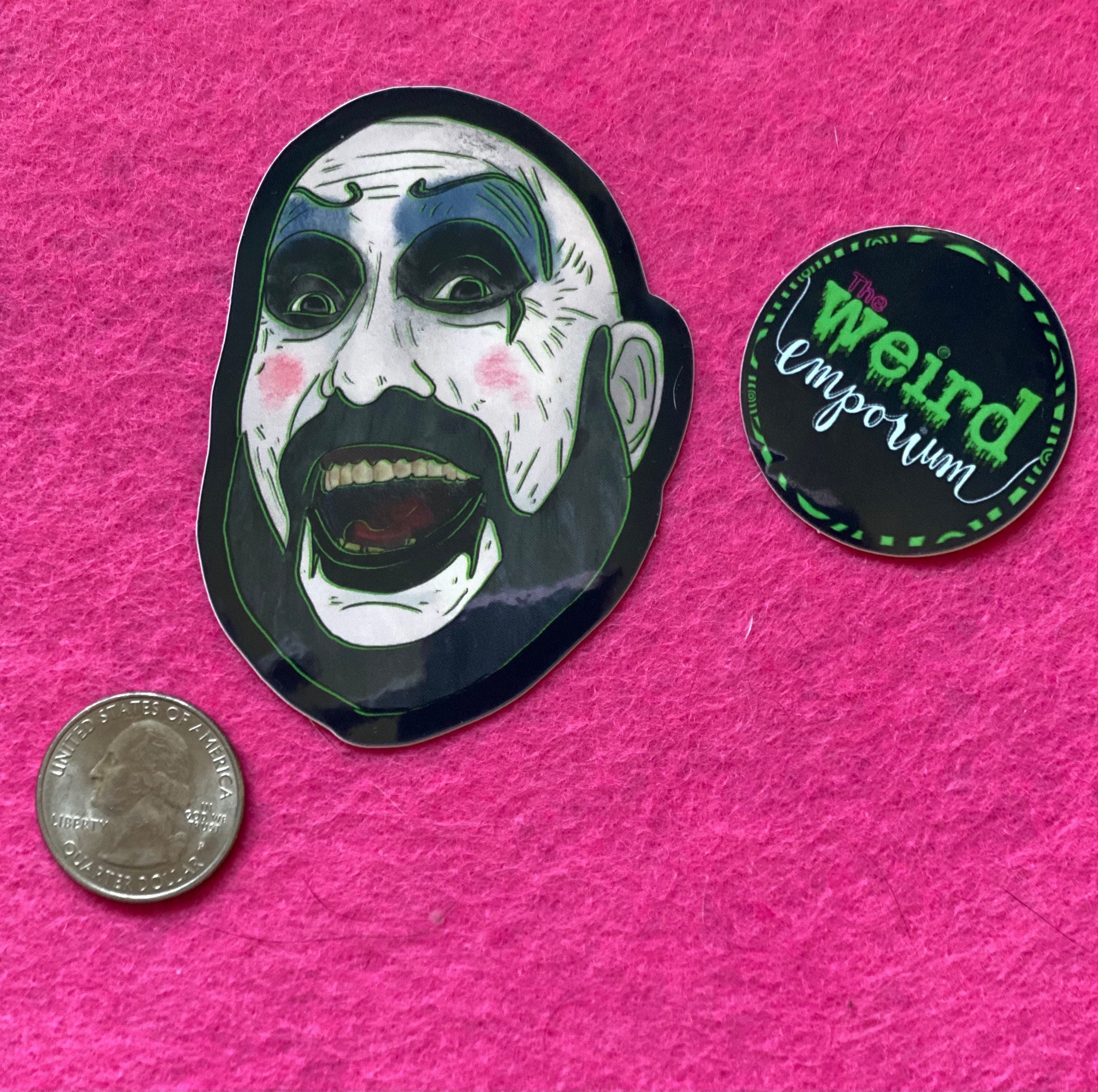 3 Captain Spaulding Sticker / Sid Haig Sticker / Rob - Etsy UK