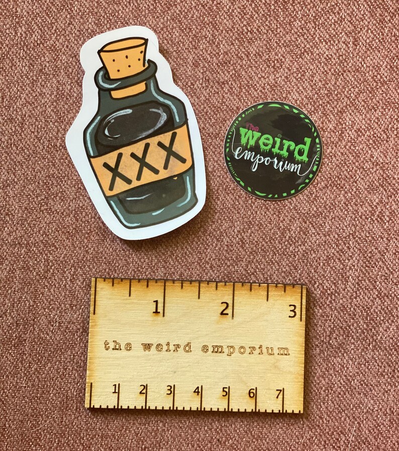 3 Poison Sticker / Horror Sticker / Murder Sticker / - Etsy