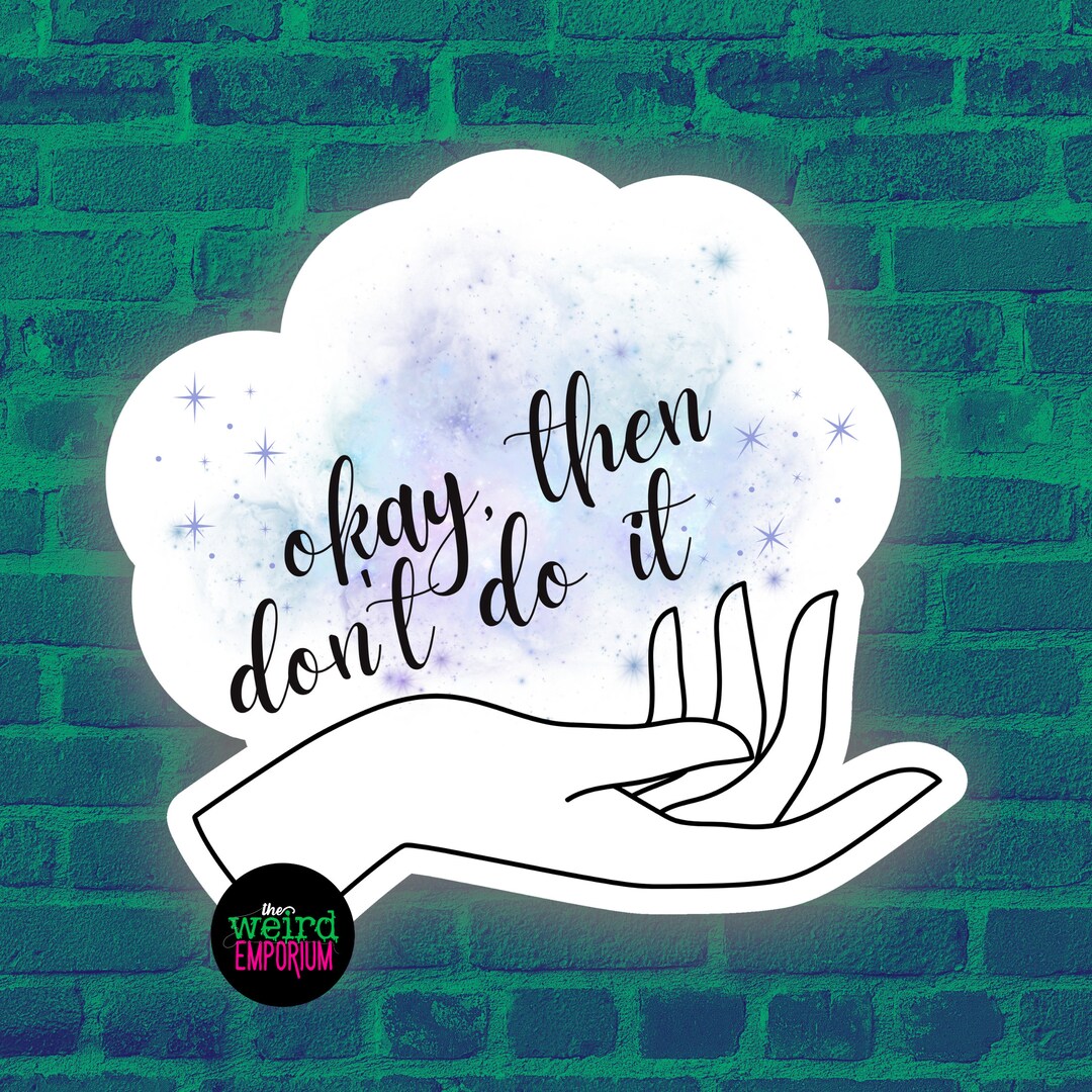 3 Then Don't Do It Sticker / Reproductive Rights Sticker / Feminist ...