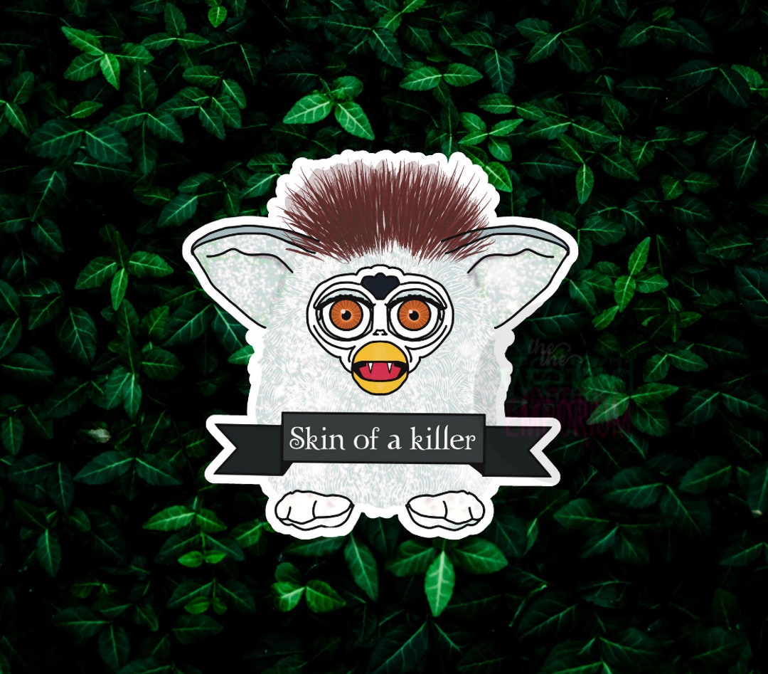 3" Skin of a Killer Furby, Twlight Furby, Twilight Sticker Furby ...