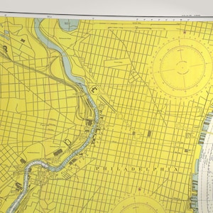 Philadelphia Harbor | Old Map of Philadelphia – antique Nautical Map ...