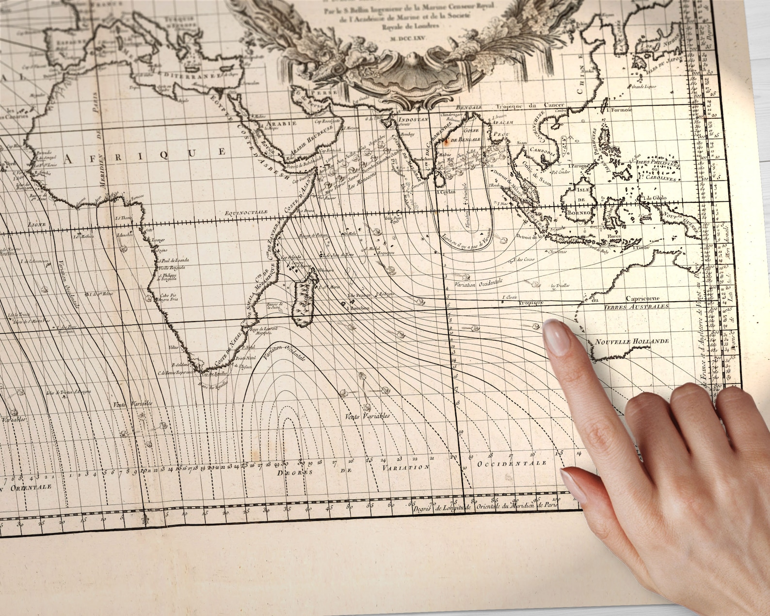 Old Sea Chart of the World | Historical Nautical Sea Atlas, Map Print ...