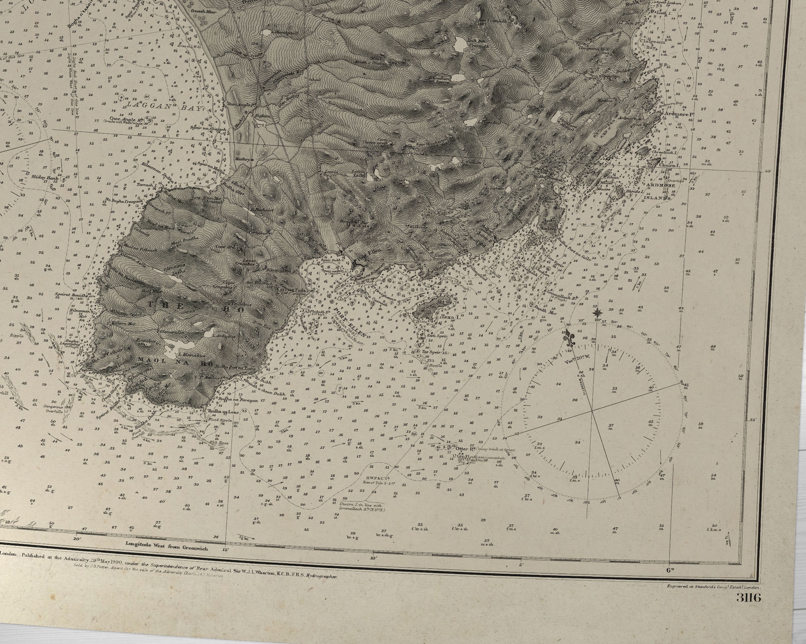 Isle of Islay | Old Map of Islay – Print – west Coast of Scotland ...