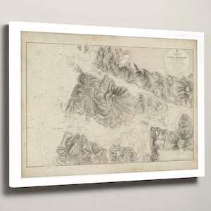 Loch Moidart | Vintage Loch Chart Print | Old Map of Knoydart ...