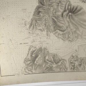 Loch Moidart | Vintage Loch Chart Print | Old Map of Knoydart ...