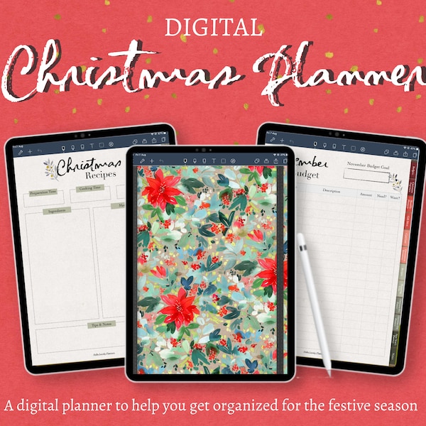 Christmas Planner - Etsy