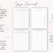 Yoga Chakra Healing Journal Printable, Spiritual Journal, Wellness ...
