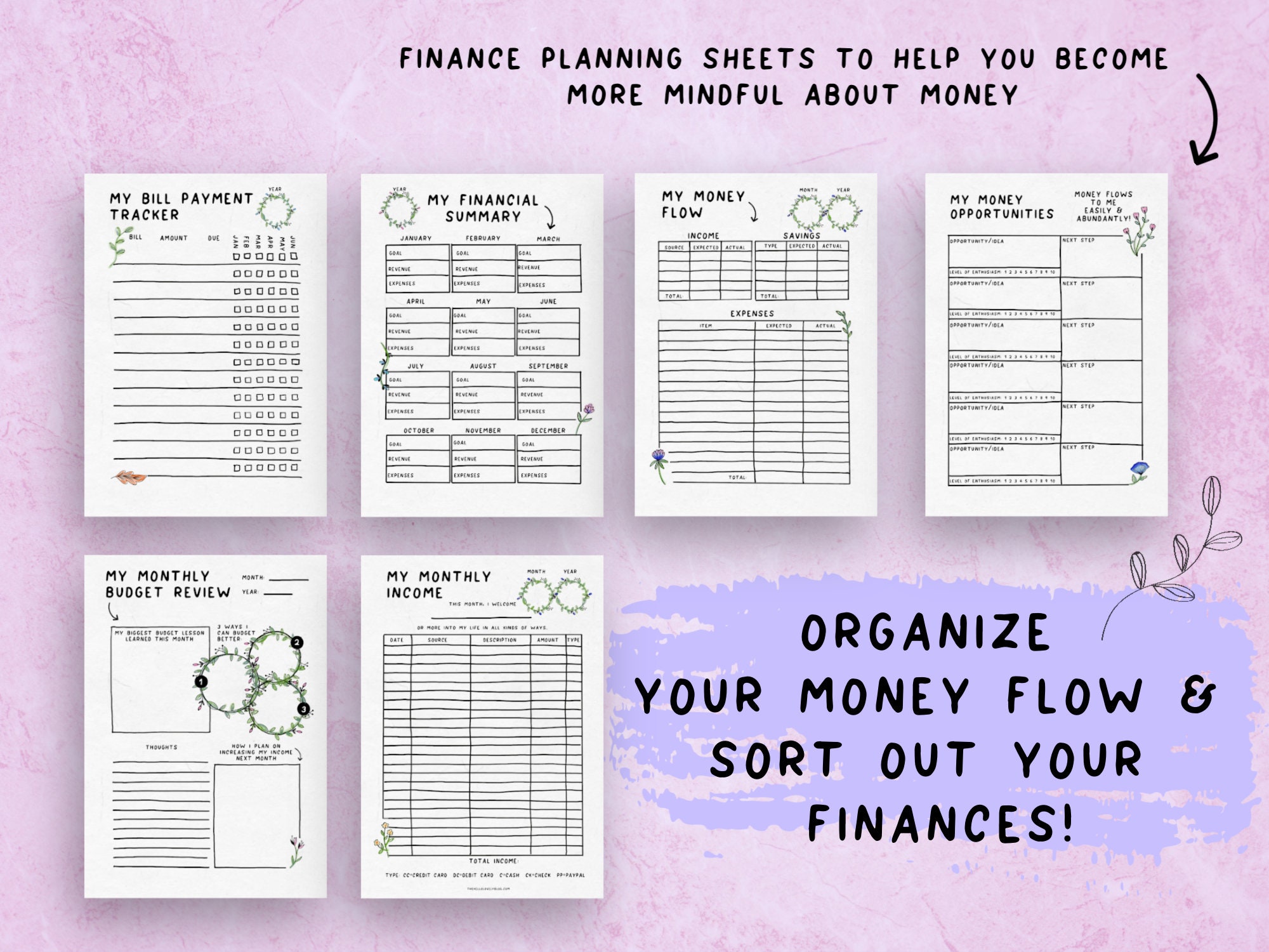 The Ultimate Life Planner Printable Planner Bullet Journal - Etsy UK
