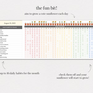Google Sheets Habit Tracker, Goal Setting, Daily Habit Tracker ...