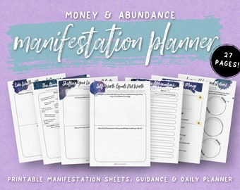 Law of Attraction Planner Printable Gratitude Journal - Etsy