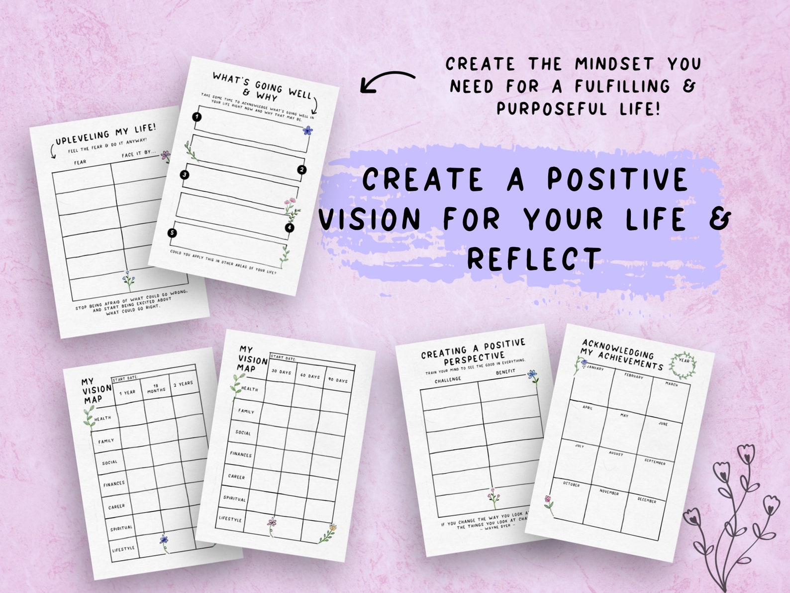 The Ultimate Life Planner Printable Planner Bullet Journal - Etsy