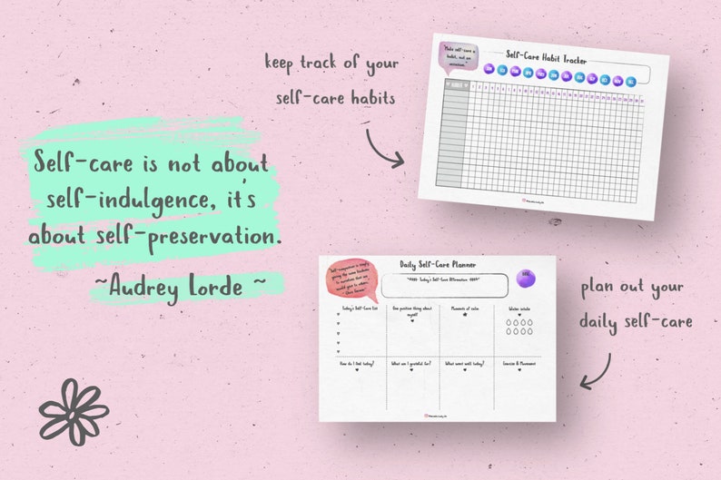 The Printable Self-Care Project Gratitude Self-Love | Etsy