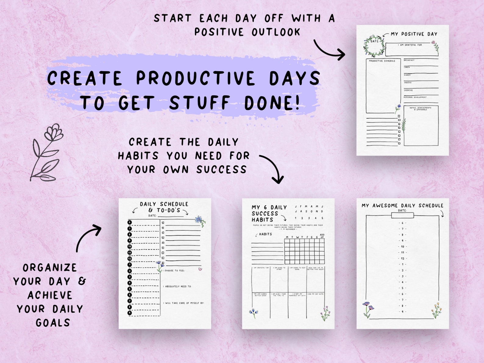 The Ultimate Life Planner Printable Planner Bullet Journal - Etsy