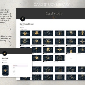 Notion Template Tarot Journal, Notion Planner, Witchy Planner, Tarot ...