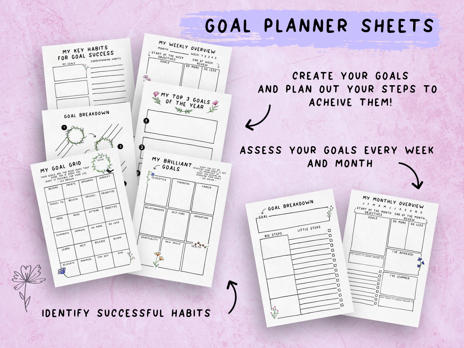 The Ultimate Life Planner Printable Planner Bullet Journal - Etsy