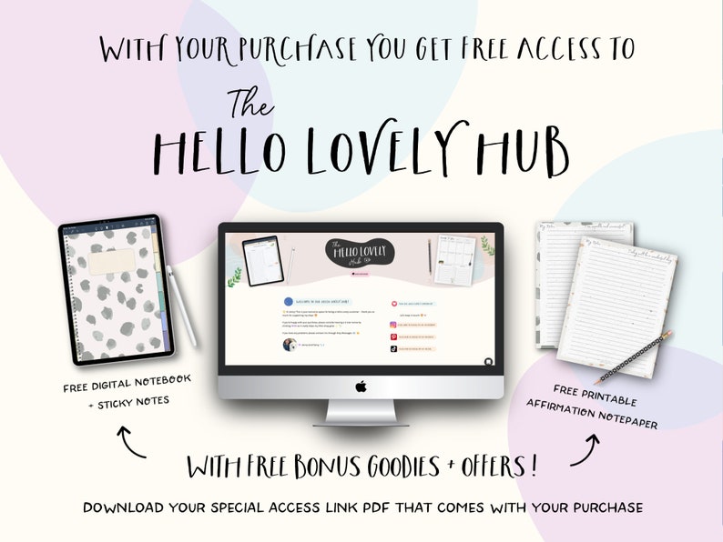 Digital Self-care Project Vertical Edition Self-love | Etsy