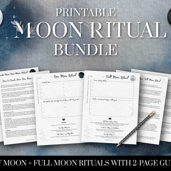 Full Moon Rituals - Etsy