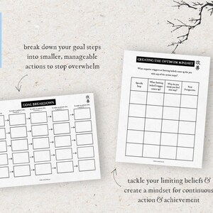 The Printable Kaizen Goal Planner, Goal Setting, Japanese Planner ...