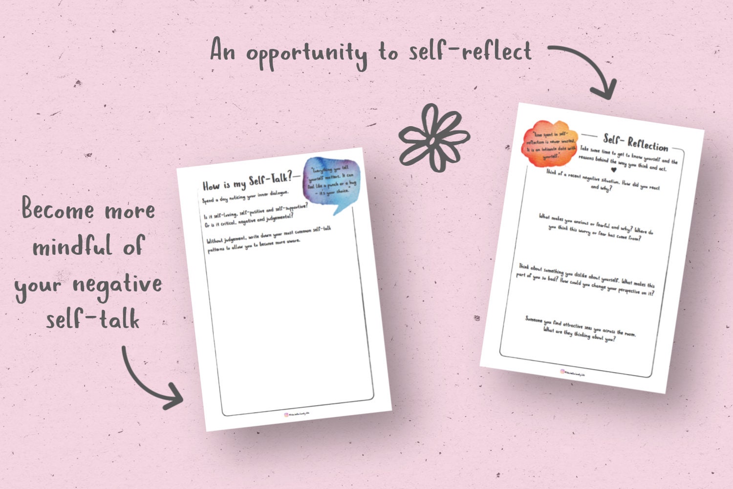 The Printable Self-Care Project Gratitude Self-Love | Etsy