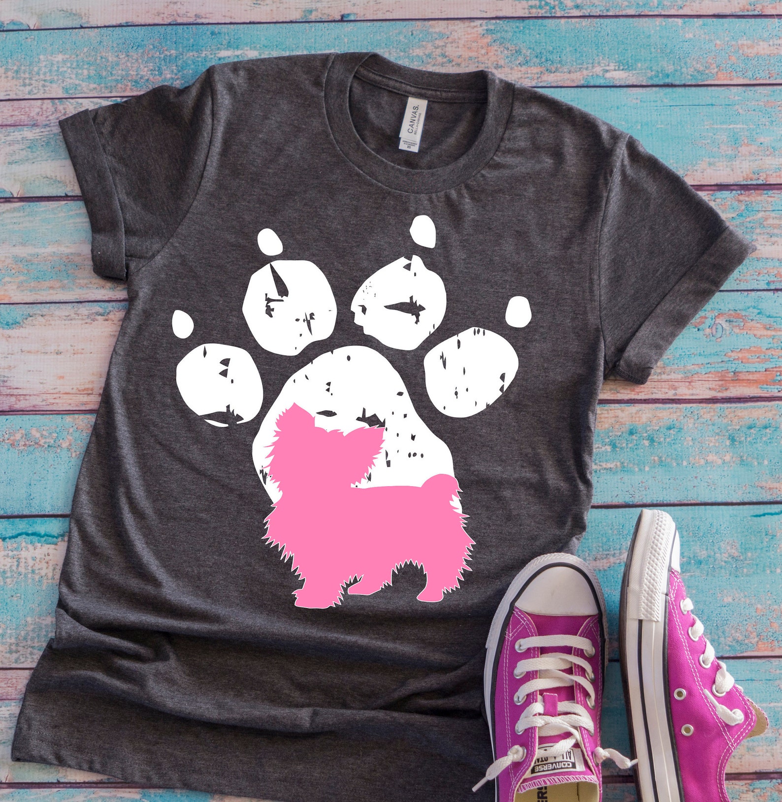 Yorkie Svg Dog Svg Yorkshire Terrier Svg Paw Print Svg Dog - Etsy Canada