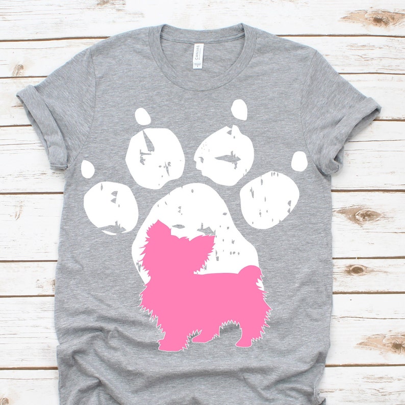 Yorkie Svg Dog Svg Yorkshire Terrier Svg Paw Print Svg Dog - Etsy Canada