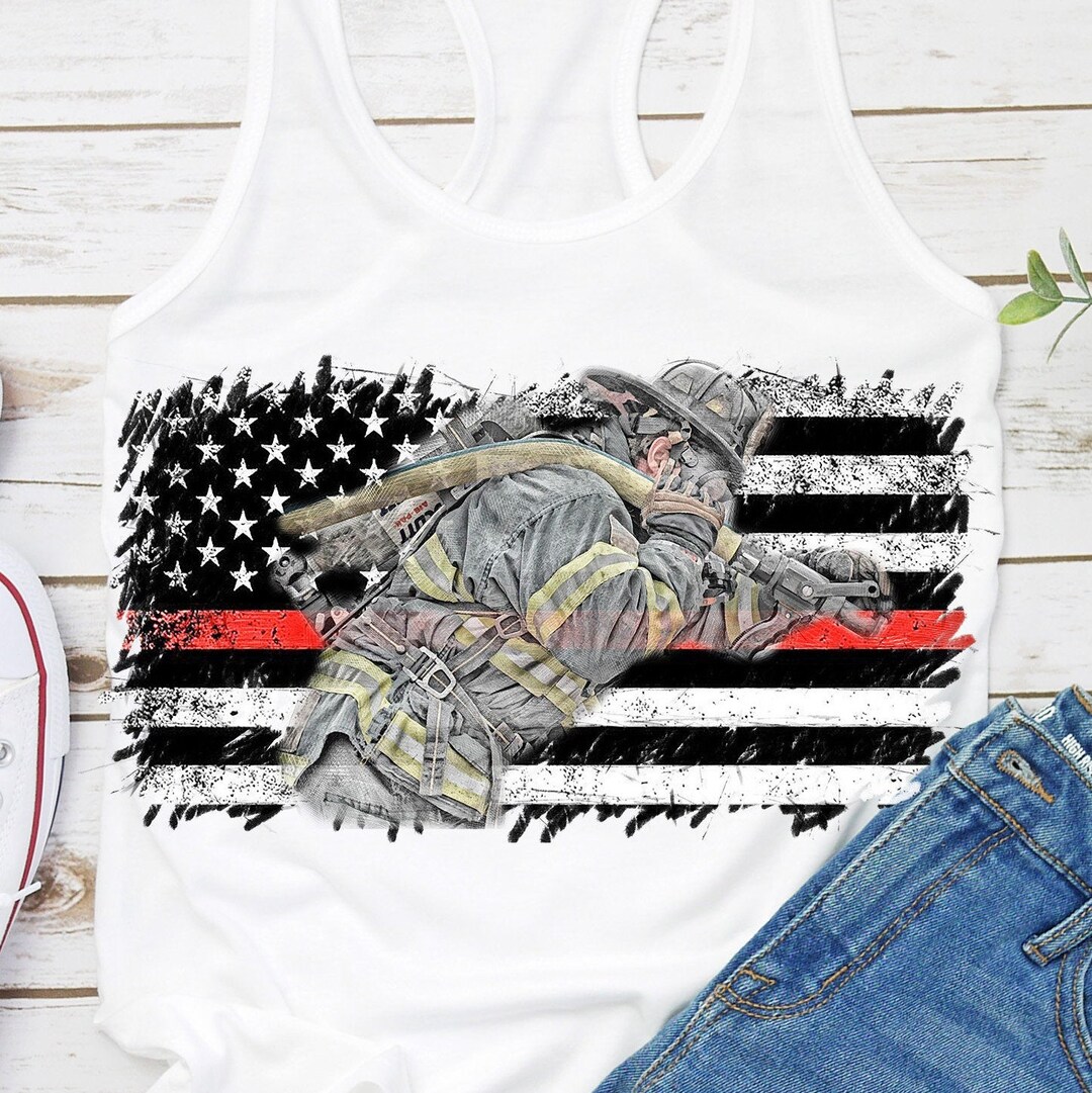 Firefighter Sublimation, Firefighter Wife Png, Firefighter Flag ...