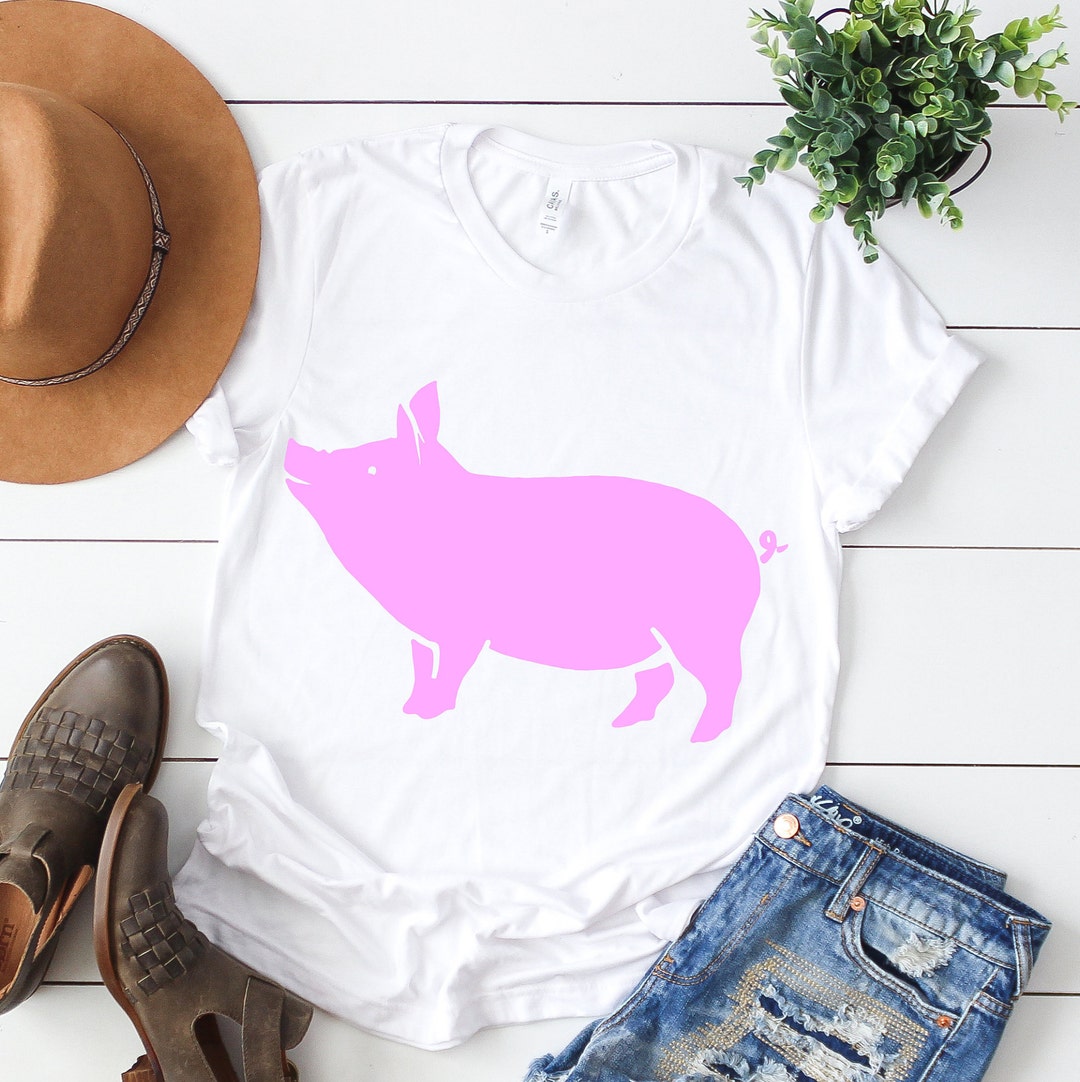 Pig Svg, Hog Svg, Farm Svg, Farm Animal Svg, Farm Life Svg, Show Pig ...