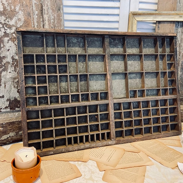 Letterpress Tray - Etsy