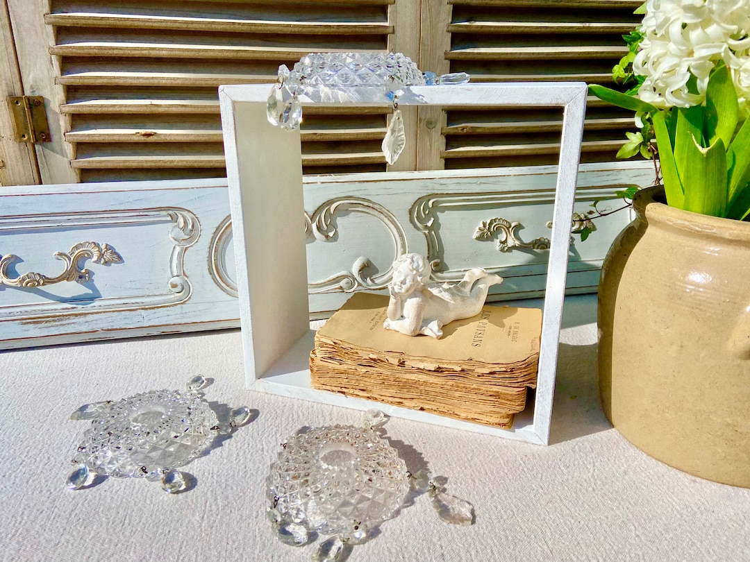 Set of 3 Bobèches Antique French Lead Crystal Candelabra - Etsy UK