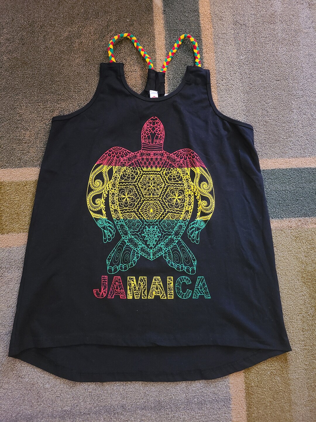 Tank Top - Jamaica Turtle - Etsy