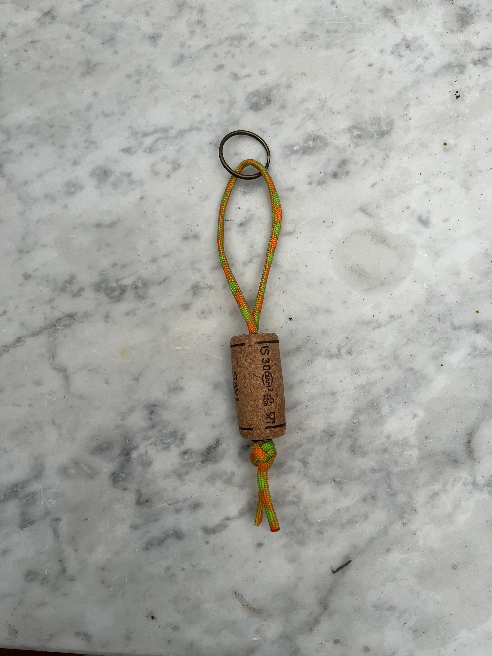 Wine Cork Floating Keyring - Etsy