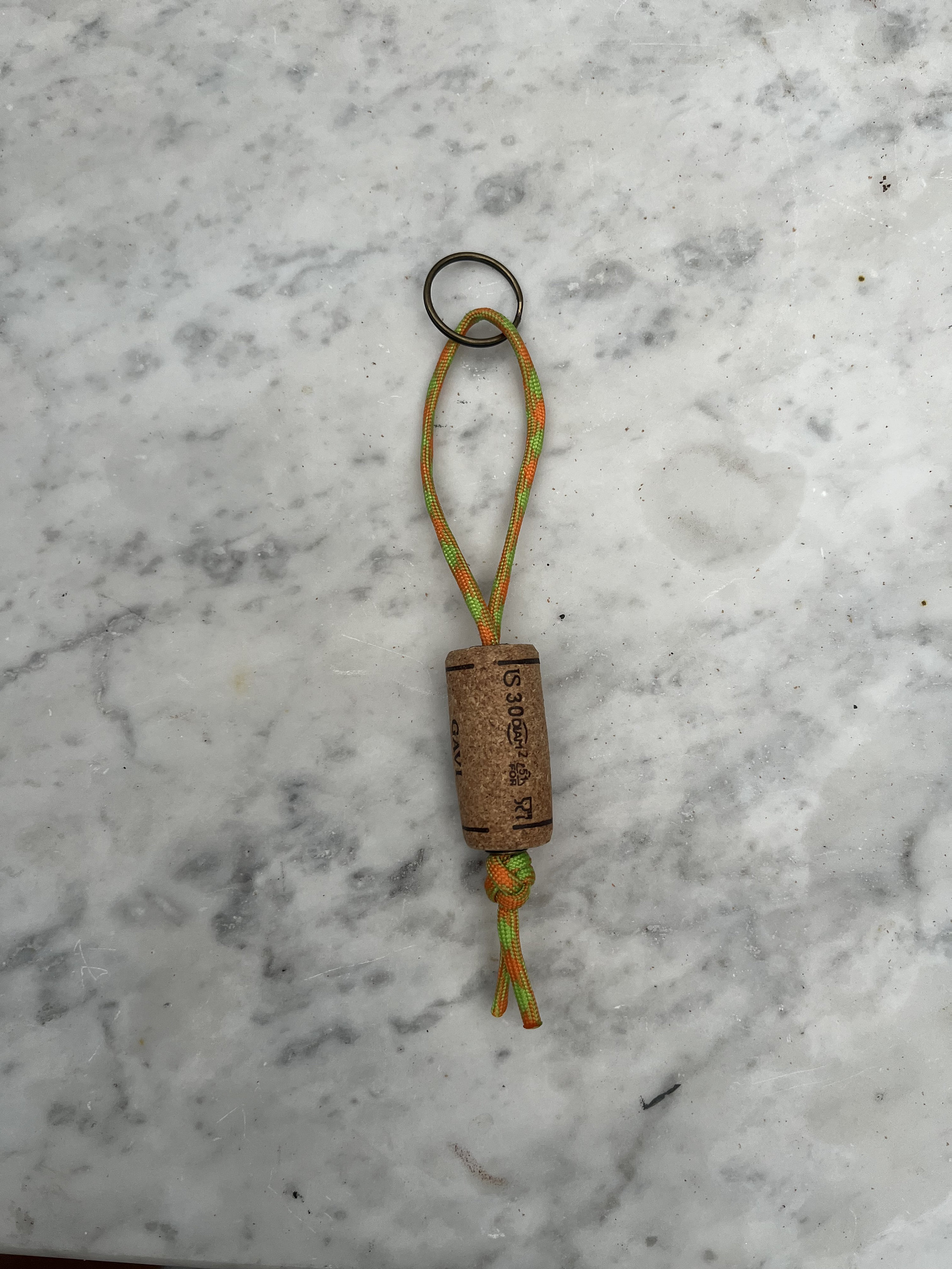 Wine Cork Floating Keyring - Etsy