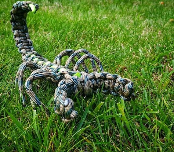 Paracord Scorpion Glow in the Dark - Etsy