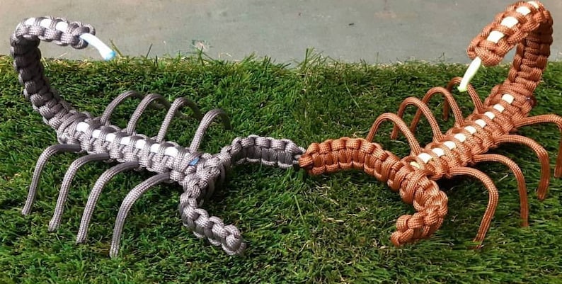 Paracord Scorpion Glow in the Dark - Etsy