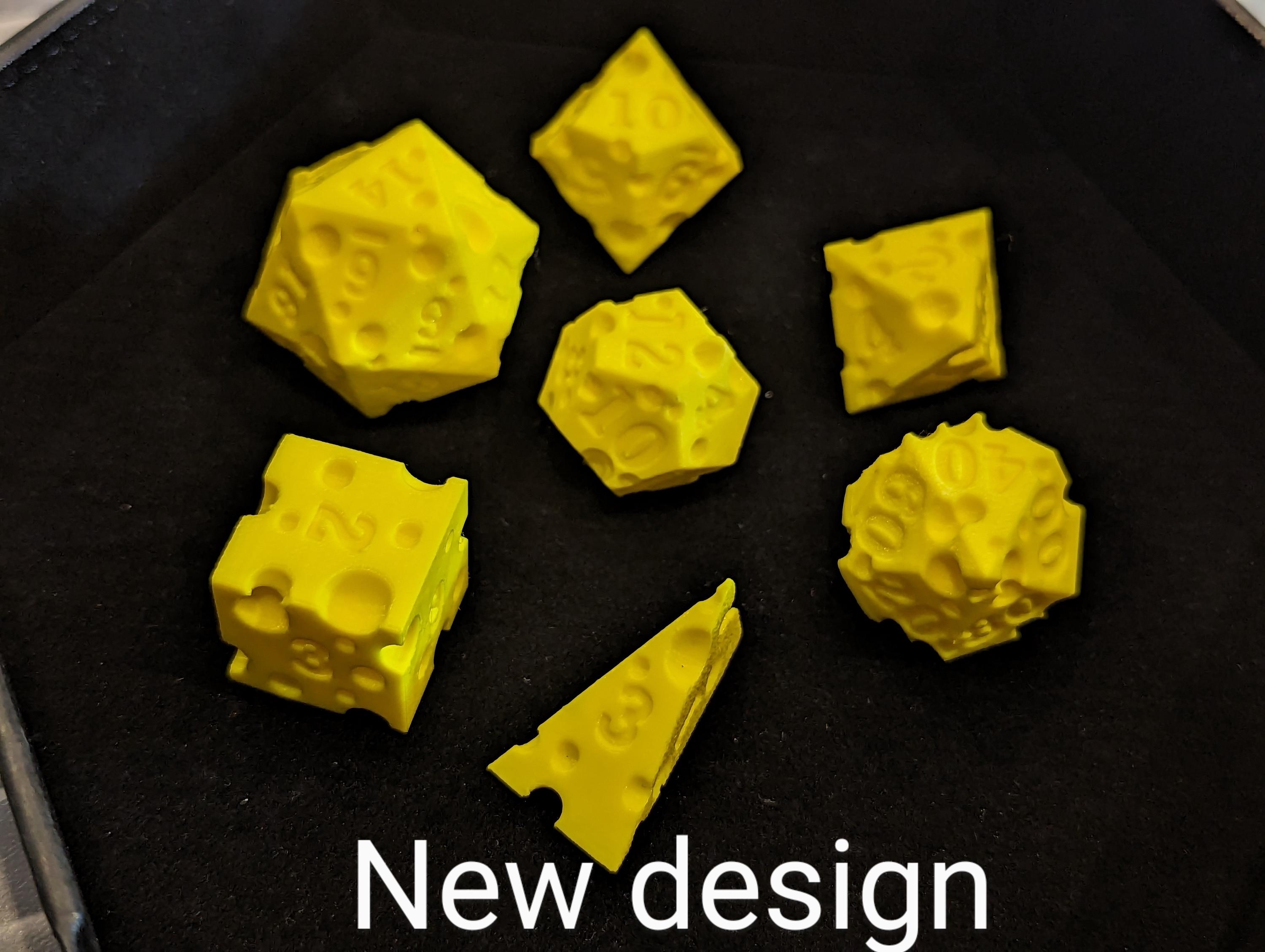 Polyhedral Cheese Dice - Etsy UK