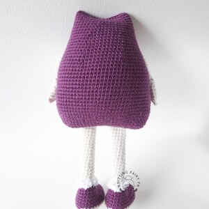 Crochet Handmade Decorate Violet Owl - Etsy