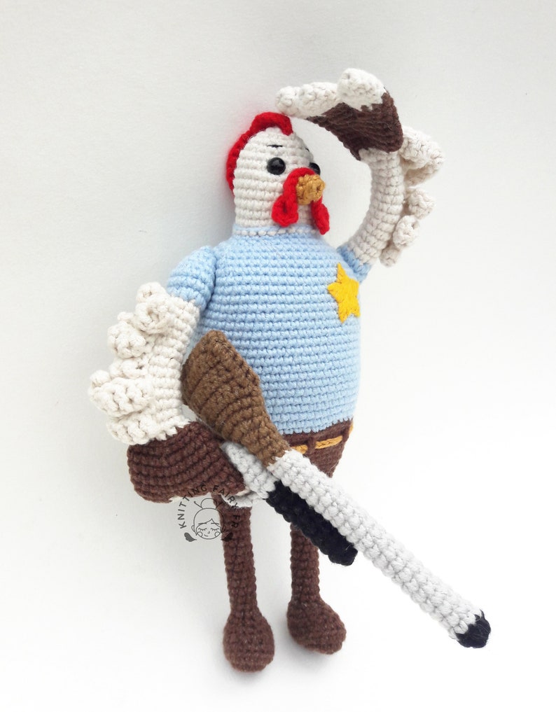 Amigurumi Crochet Handmade Military Rooster | Etsy