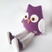 Crochet Handmade Decorate Violet Owl - Etsy
