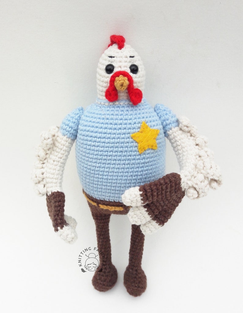 Amigurumi Crochet Handmade Military Rooster | Etsy