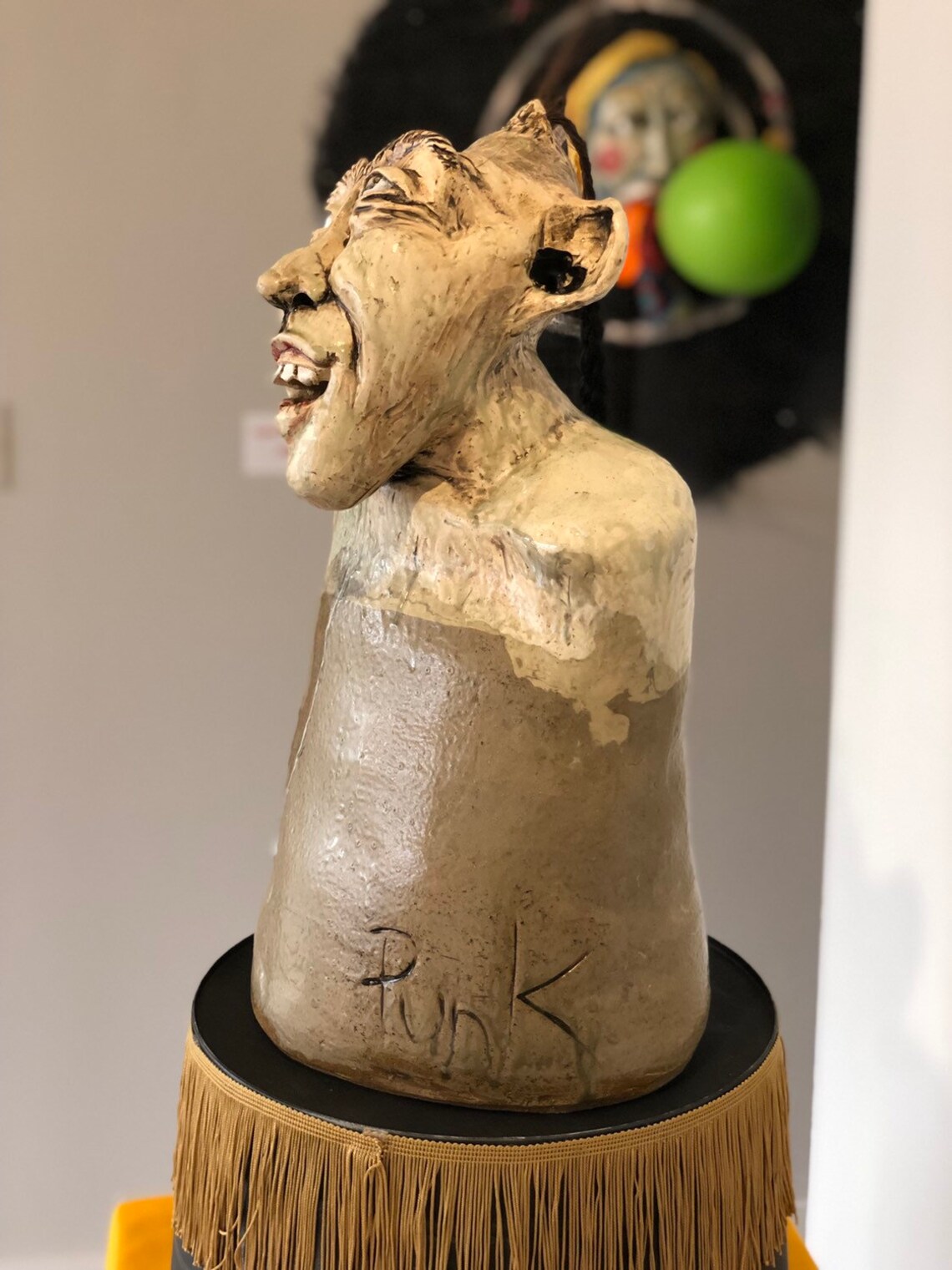 Schlitzi the Pinhead/ Large Circus Theme Sculpture/ Gothic - Etsy