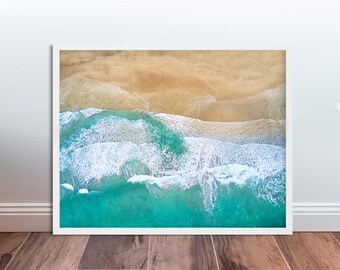 Beach art print | Etsy