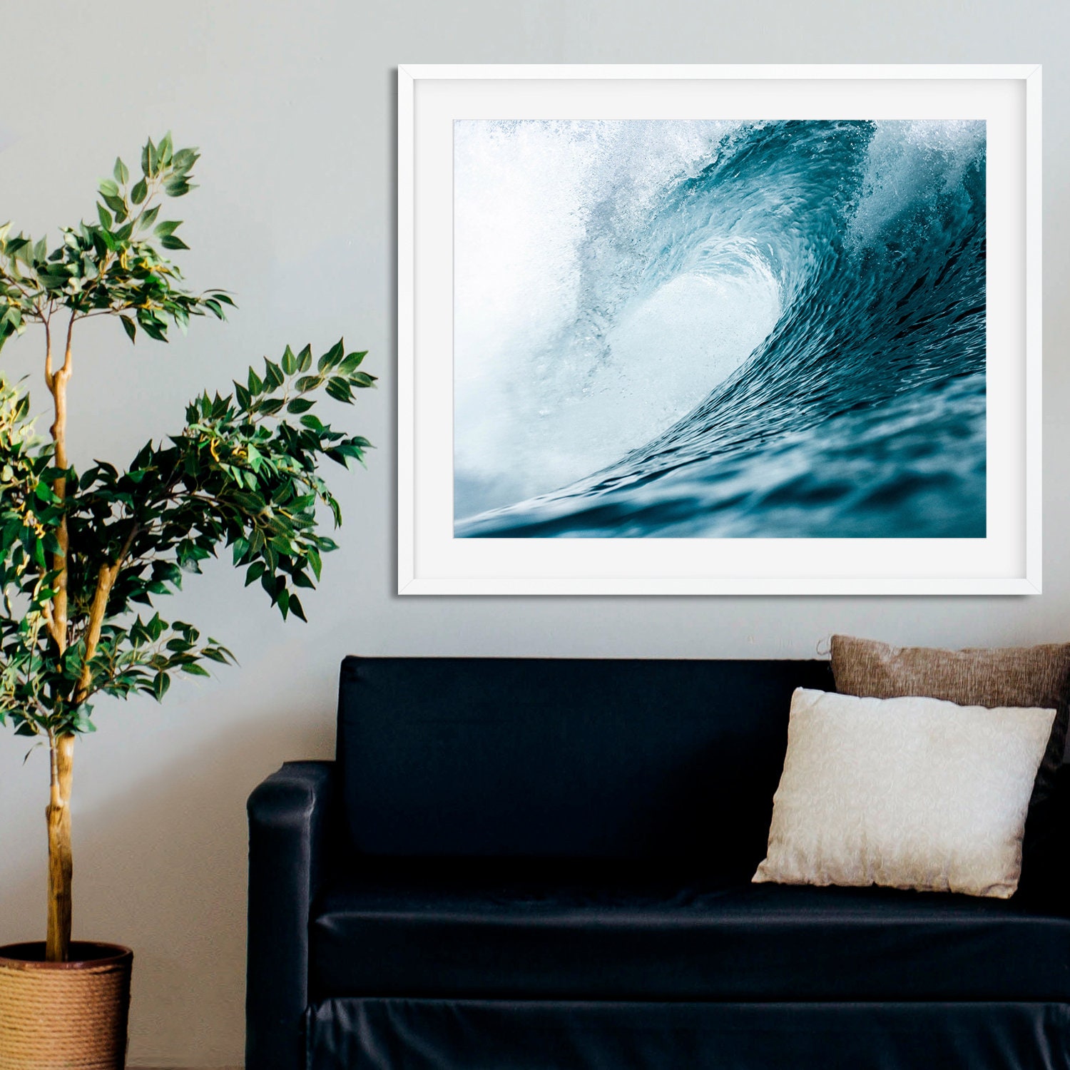 Breaking Wave Photography Wave Wall Art Wave Decor Surf Wall - Etsy