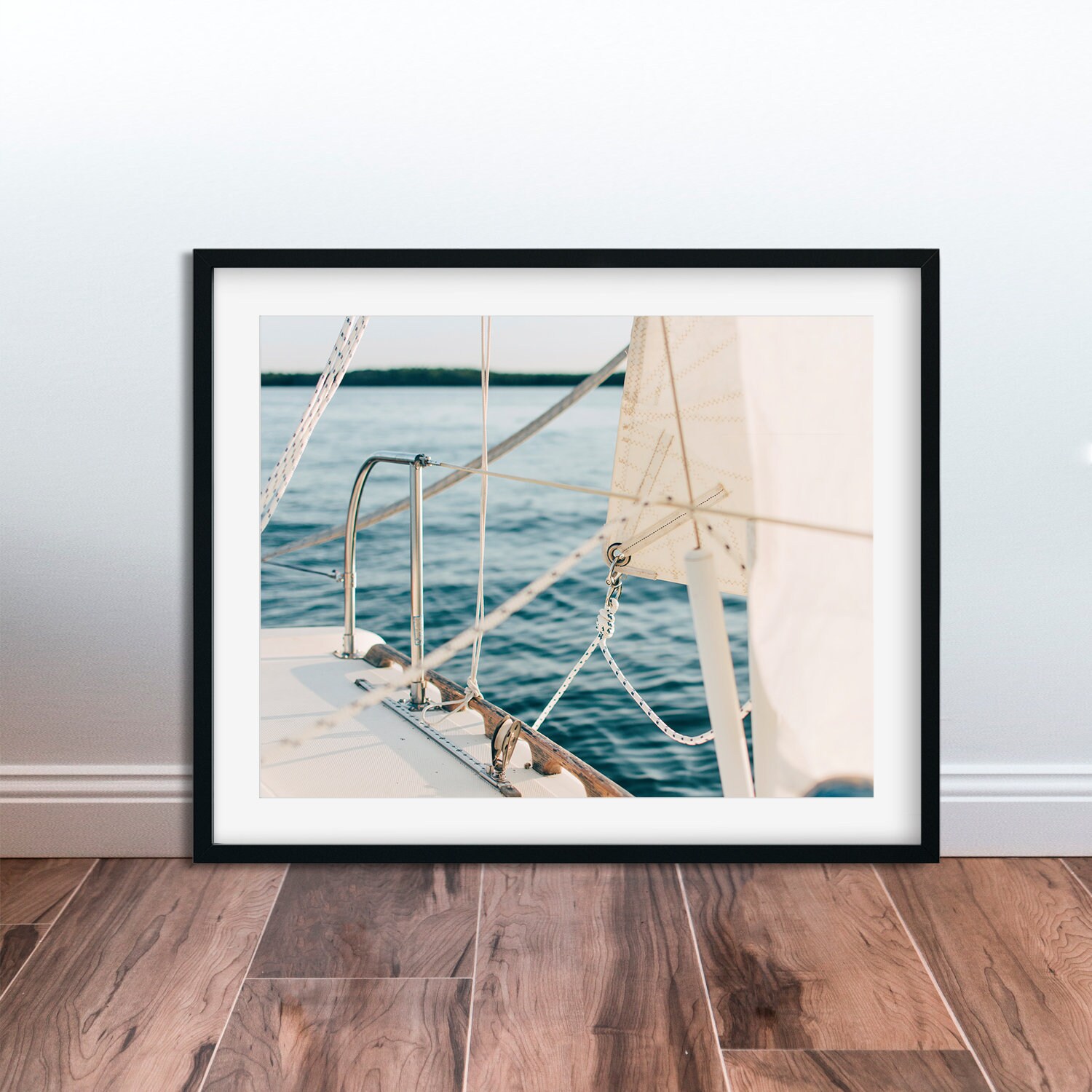 Yacht Photography Sail Print Wall Art Decor Sailboat Sailing Photo Boat ...