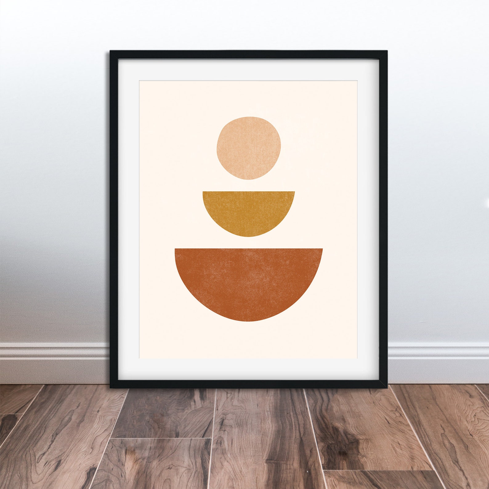 Abstract Geometric Shapes Poster Bundle Set of 4 Prints, Arch Lines ...