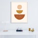 Boho Geometric Shapes Printable Poster Modern Minimalist Mid - Etsy