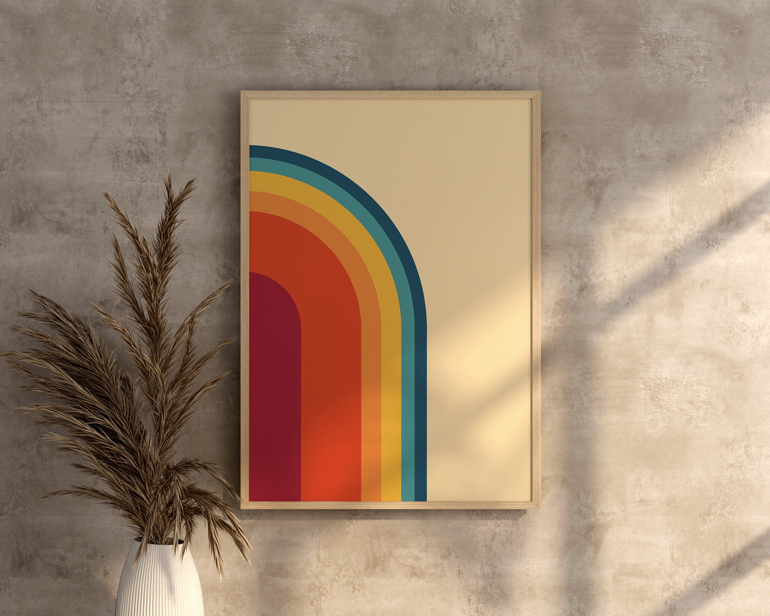 Retro Prints 70s Music Posters Nordic Stylish 3 Set | Minimalist | Prog ...